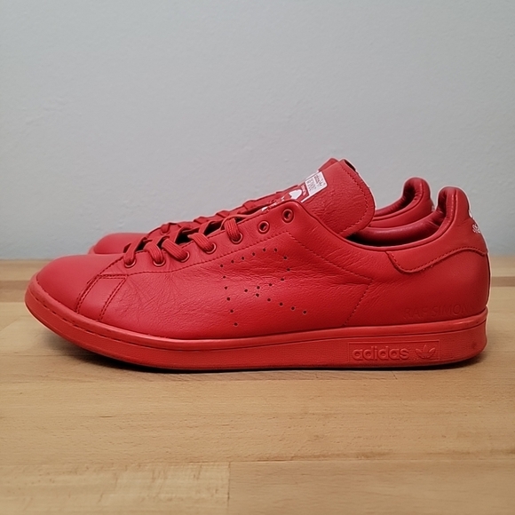 adidas | Shoes | Adidas Stan Smith X Raf Simons Comfort Sneakers Cherry ...